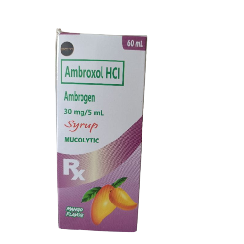 AMBROGEN Ambroxol Hydrochloride 30mg / 5mL Syrup 60mL price in the ...